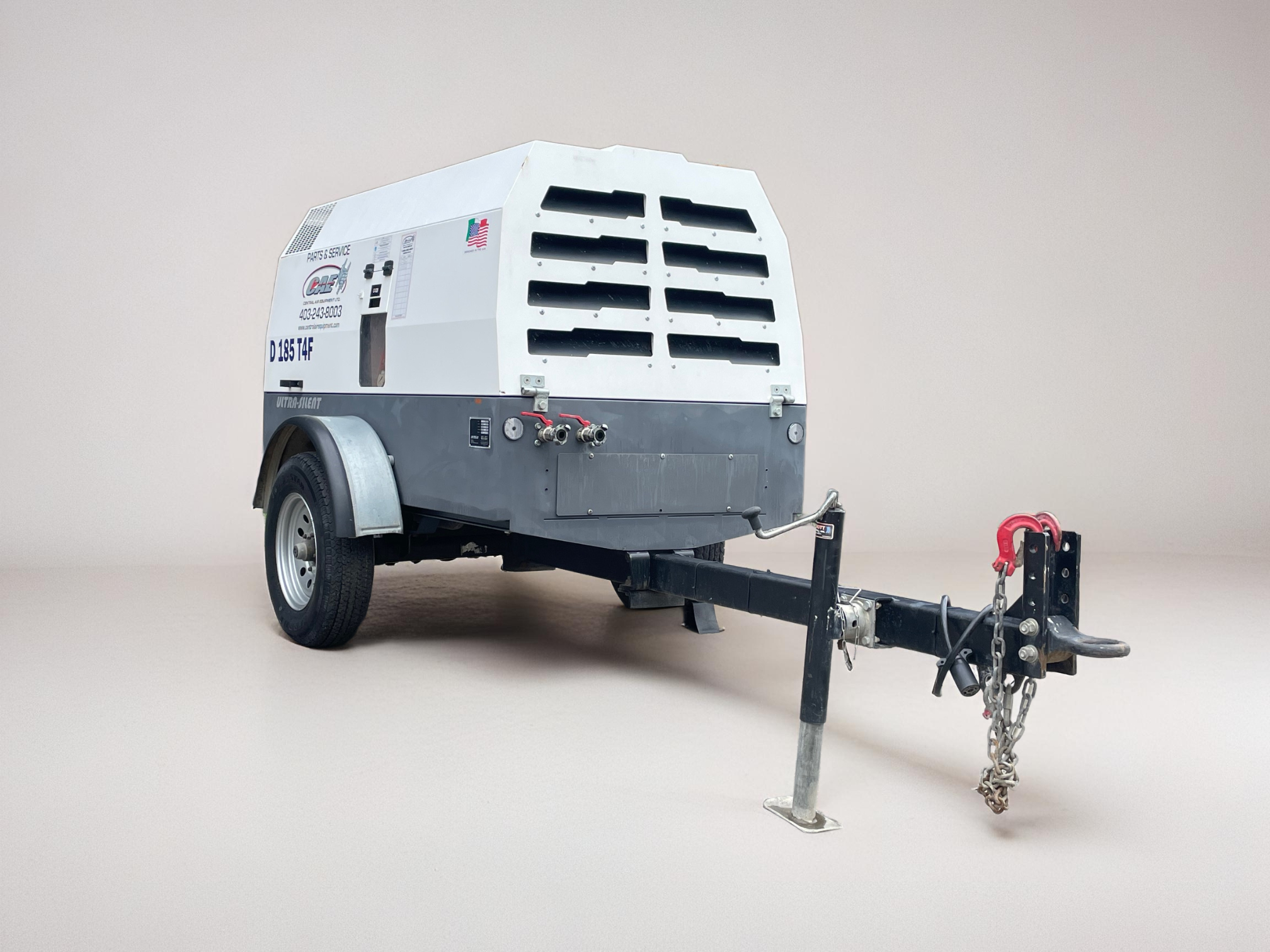 C-1328 ROTAIR / ELGI D185 DIESEL COMPRESSOR - Central Air Equipment
