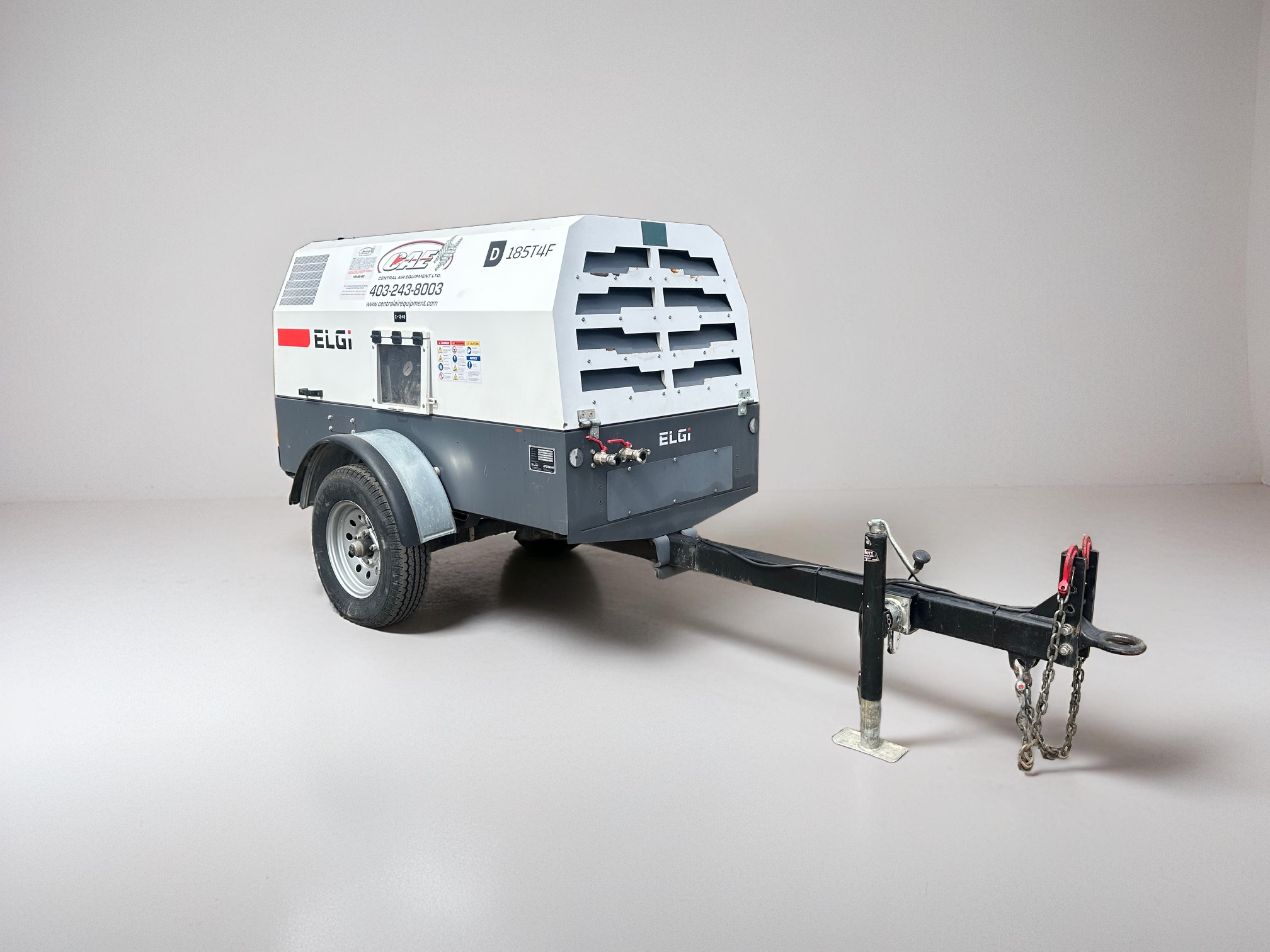 *NEW ELGI D185 DIESEL COMPRESSOR - Central Air Equipment